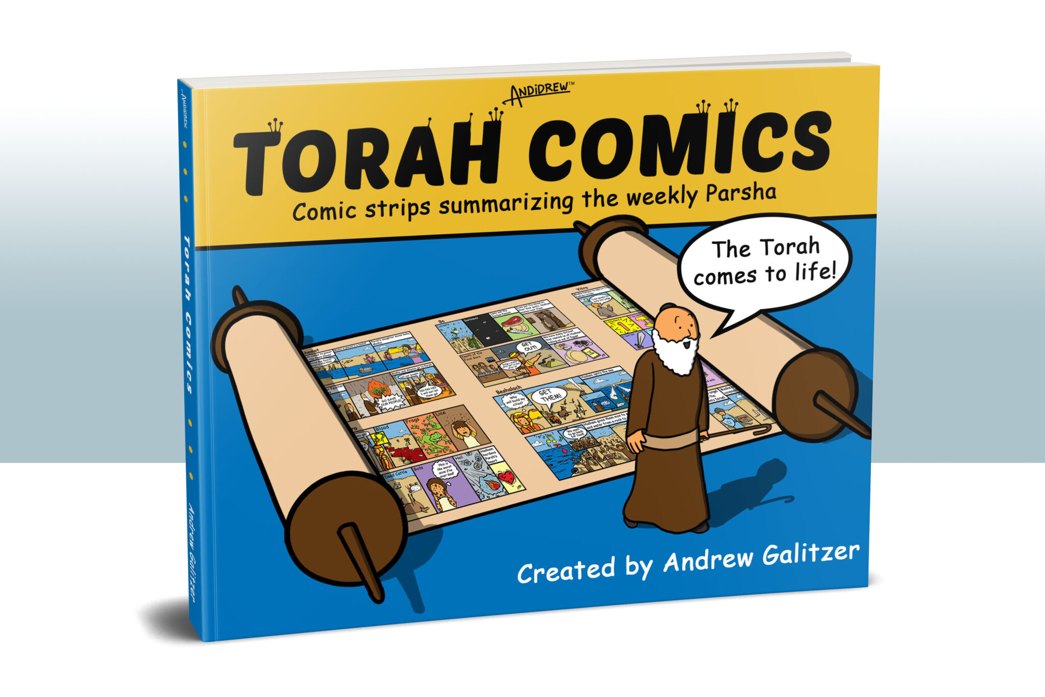 Torah Comics, the Book! – ANDiDREW