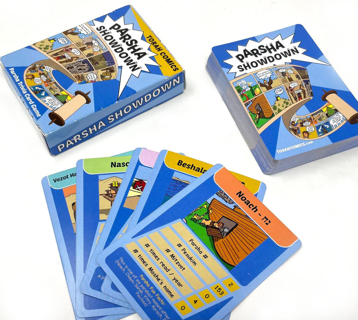 PARSHA SHOWDOWN CARD GAME – ANDiDREW